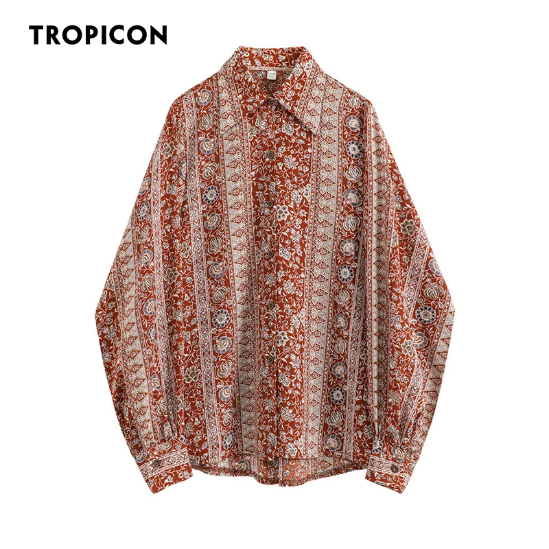 Red Floral Shirt Women's at Joyce Collins blog