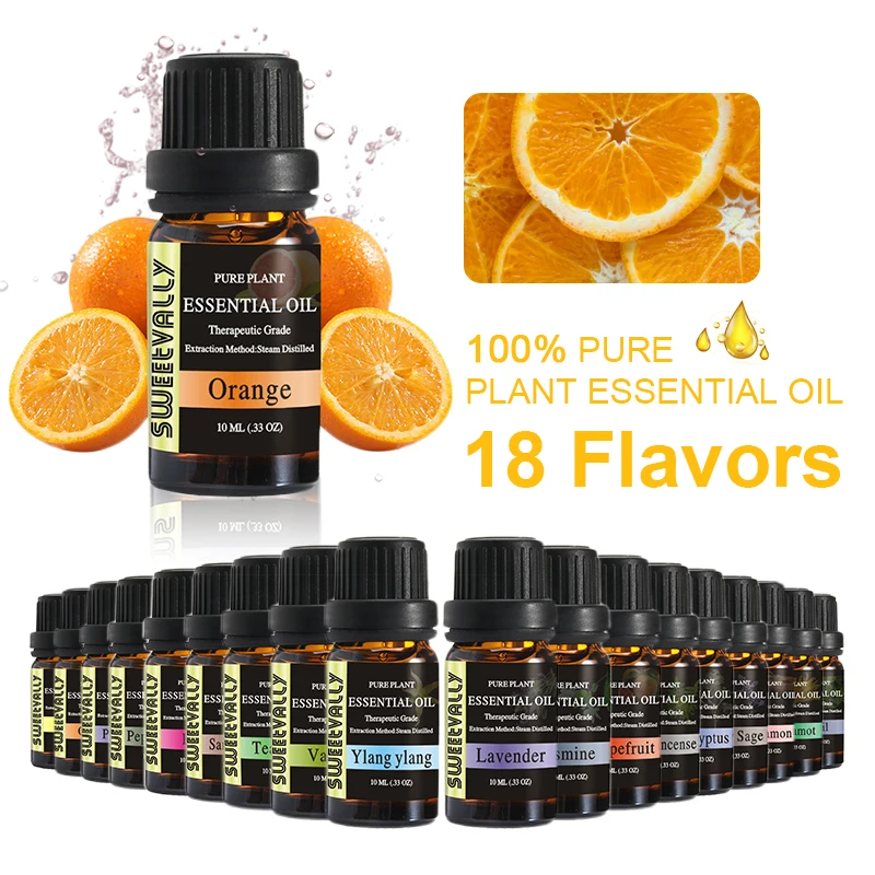 Sweetvally Essential Oil Pure Plant Essential Oils For Aromatherapy