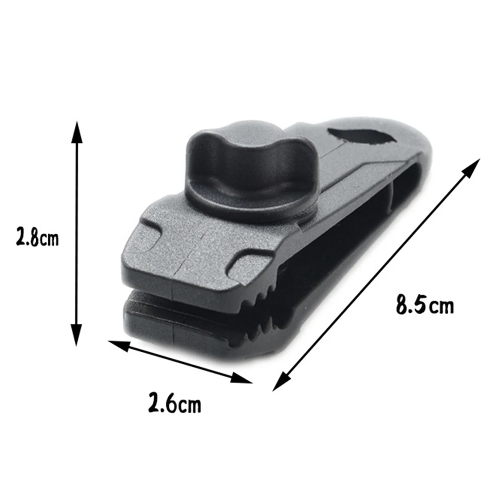 Nylon Locking Tent Clip Tarp Clips Heavy Duty Windproof Awning Clamp ...