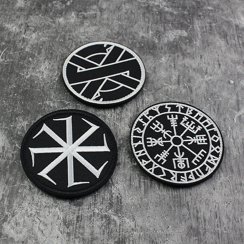 Patch Viking Tactical | Viking Compass Patch | Viking Runes Patches ...