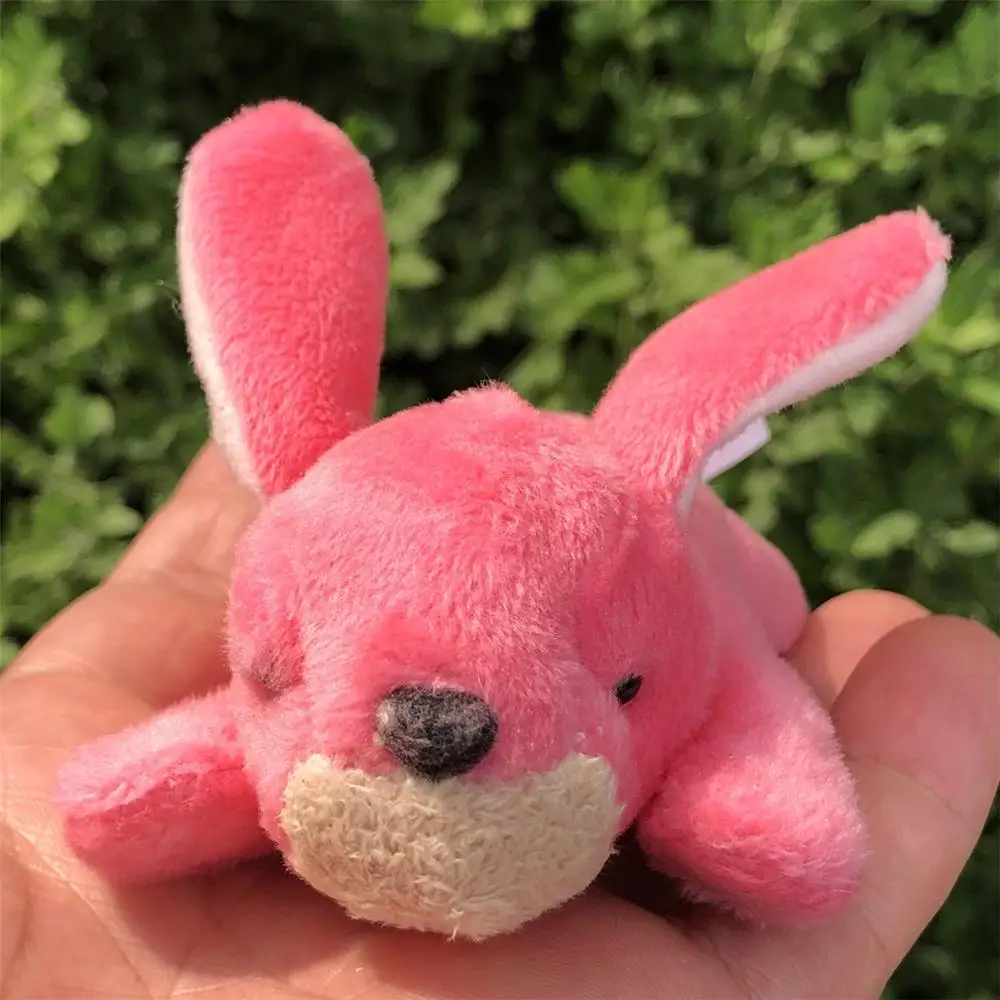 Juguetes clásicos de conejo rosa, juguetes de peluche bonitos, imán de ...