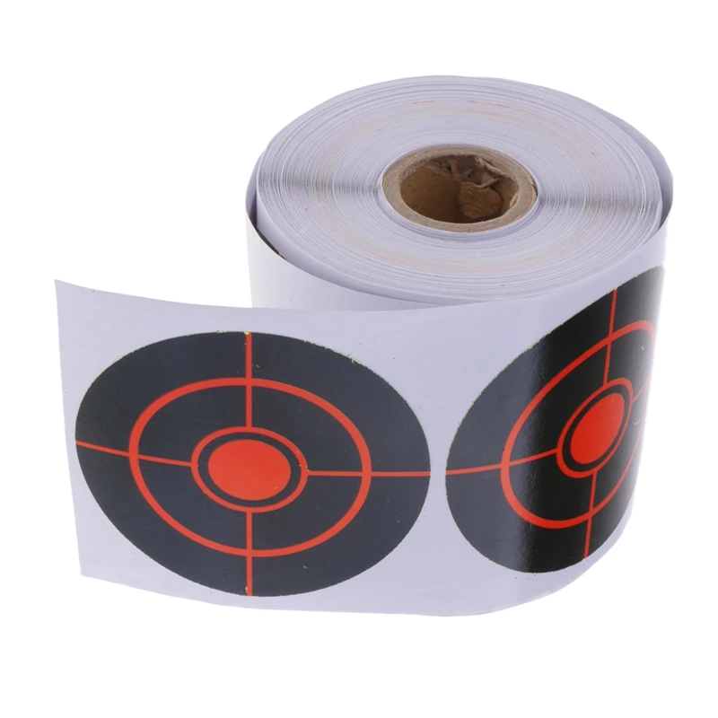 100Pcs Roll Adhesive Target Diameter 7.5 Cm Splatter Target Stickers ...