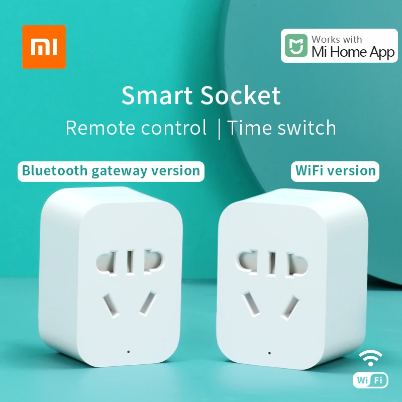 Xiaomi Mi Smart Socket Mijia Smart Home Plug Wifi Or Bluetooth Version ...