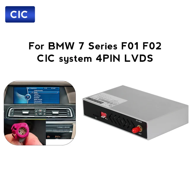 HOT! Wireless Apple CarPlay Android Auto Decoder Box for BMW 5 series ...