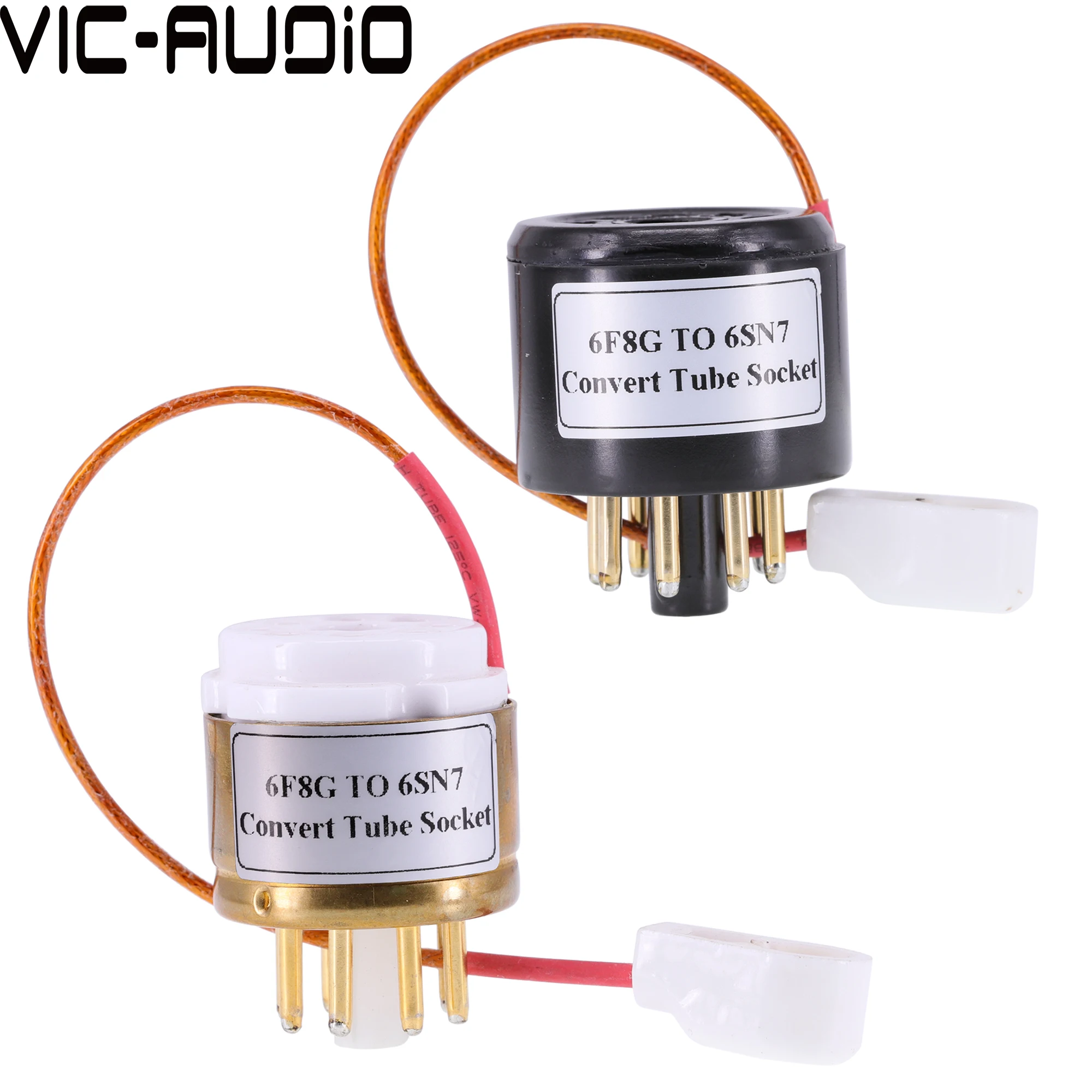 1PC 6F8G(Top) TO 6SN7(Bottom) Tube 8Pin TO 8Pin DIY Audio Vacuum Tube ...