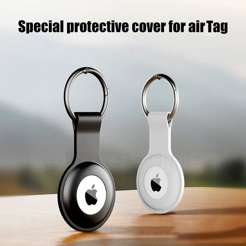 Für Apple Airtags Locator Tracker airtag fall keychain Silikon Anti ...