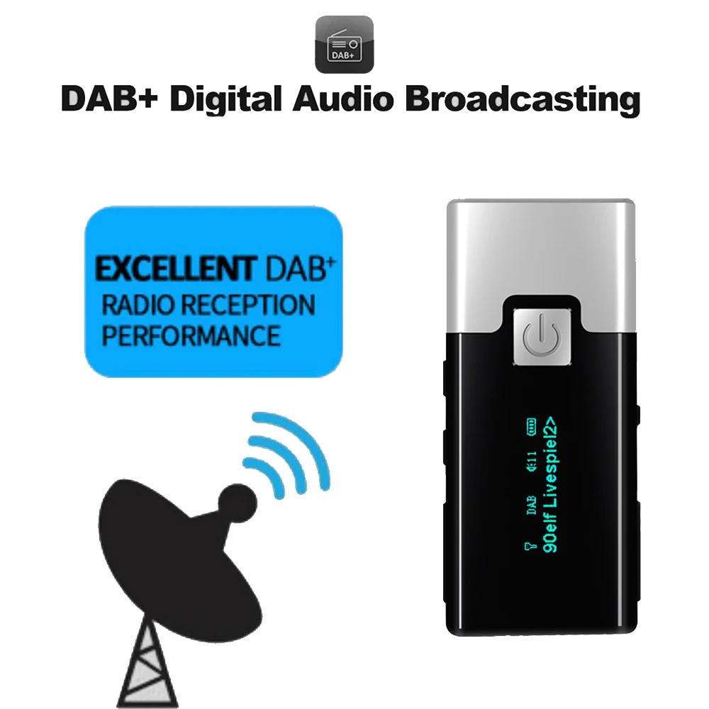 P10 Mini Dab Fm Digital Radio Portable Pocket Receiver Car - AliExpress