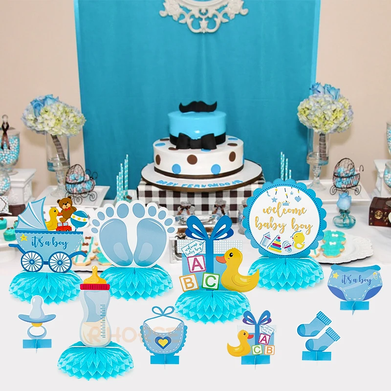 Boy Baby Shower Table