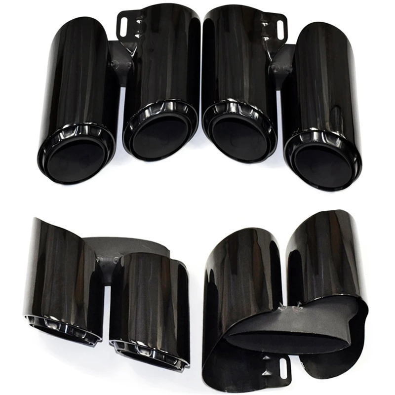 3 Layers Car Exhaust Tailpipe For Porsche Panamera 971 2017 2018 2019 ...