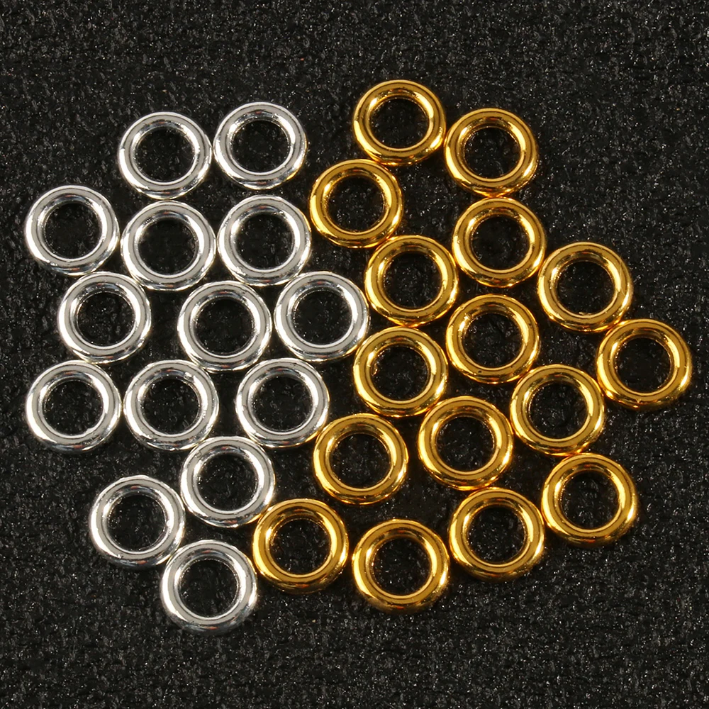 50pcs-lot-8x2mm-Gold-Color-Silver-Color-Jump-Rings-Single-Loops-Closed ...