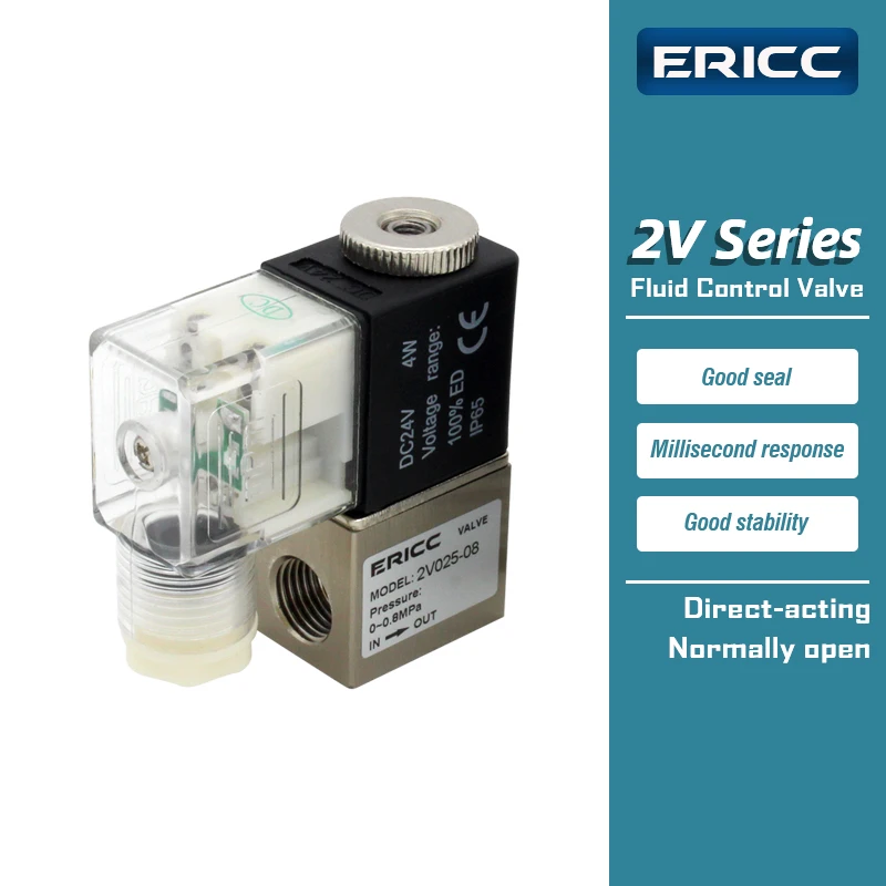 Air Solenoid Pneumatic Control Valve 110v | Solenoid Valve Normally ...