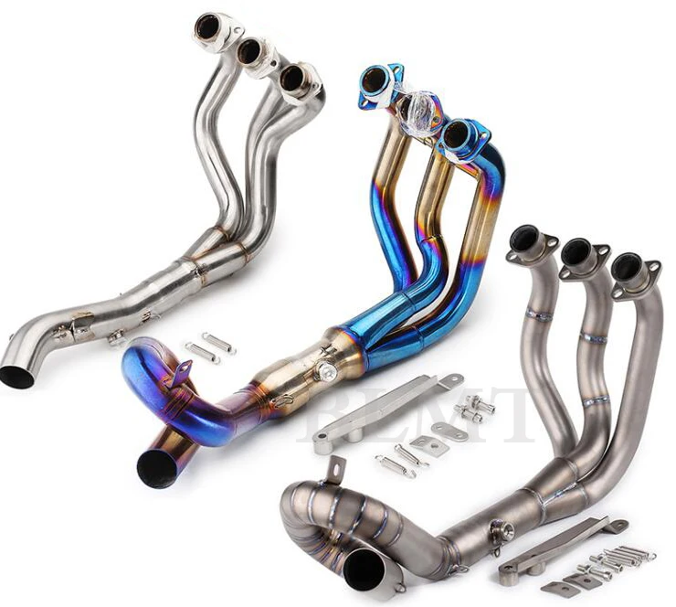 For-YZF-MT09-FZ-09-MT-09-FZ-09-Full-Systems-Motorcross-Exhaust-Front ...