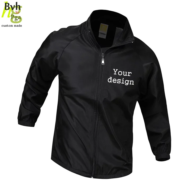 Customized/designed logo windbreaker sports outdoor riding personality ...