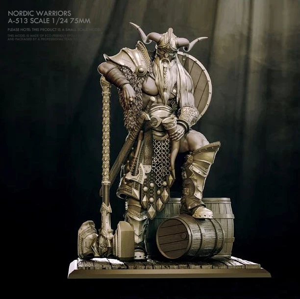 1/24 Resin Model Kits Diy Figure Colorless And Self-assembled A-513 ...