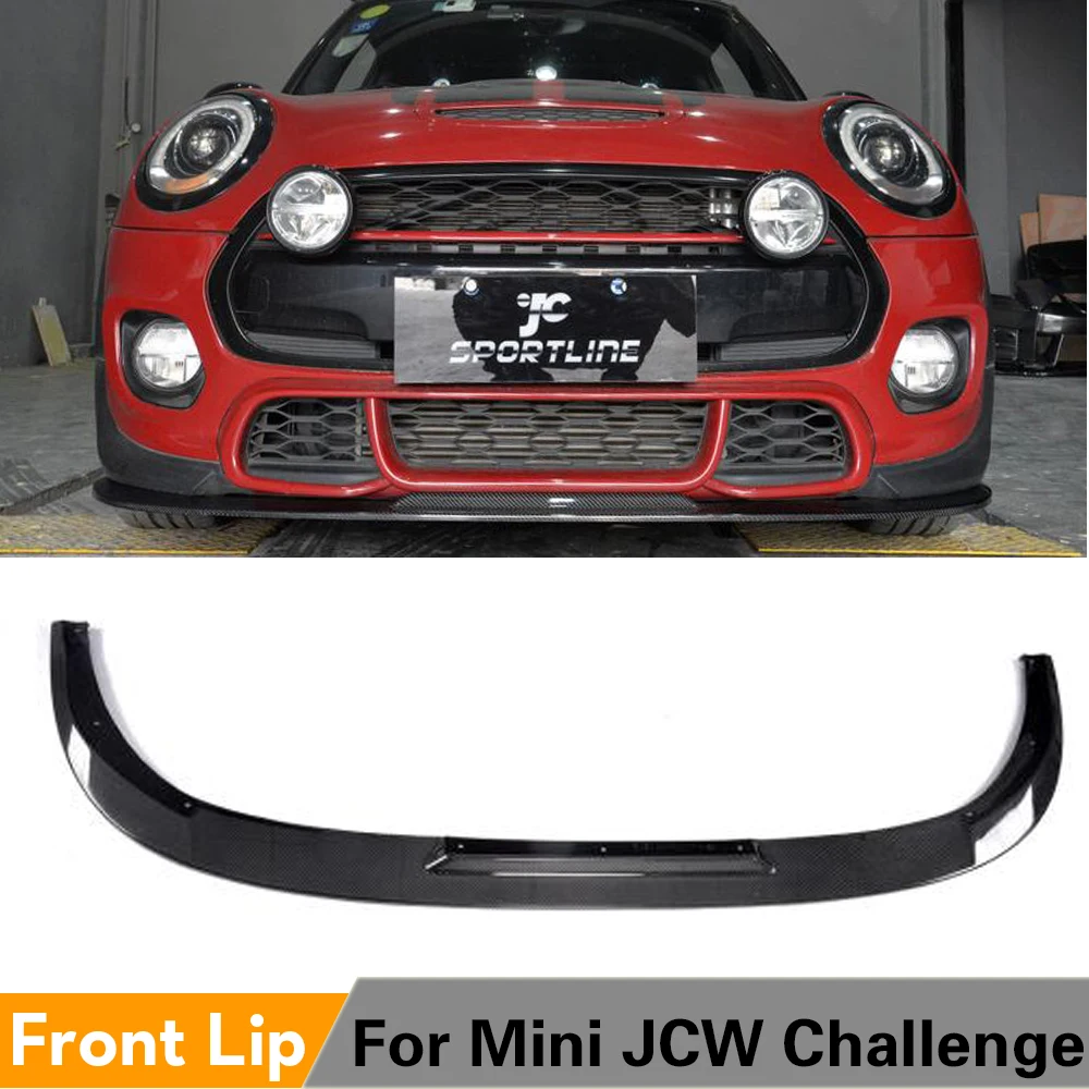 Carbon Fiber Car Front Bumper Lip Spoiler Diffuser for Mini JCW ...