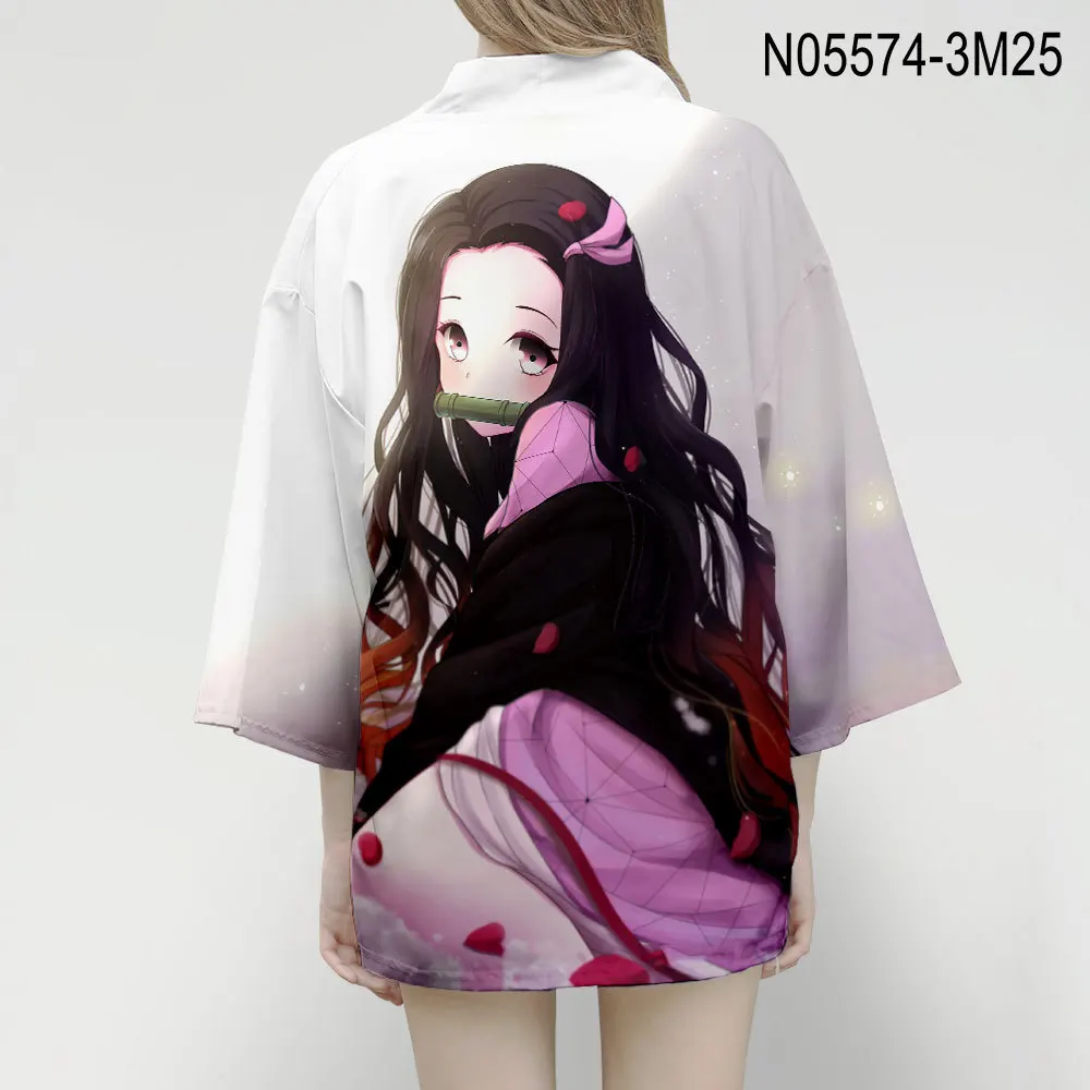 Anime Demon Slayer Kimetsu No Yaiba Tanjiro Kamado Kimono Jacket ...