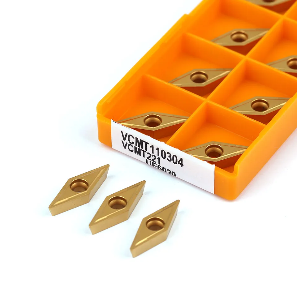 Vcmt110304 Vp15tf Ue6020 Us735 Cnc Tool Stainless Steel Carbide Turning ...
