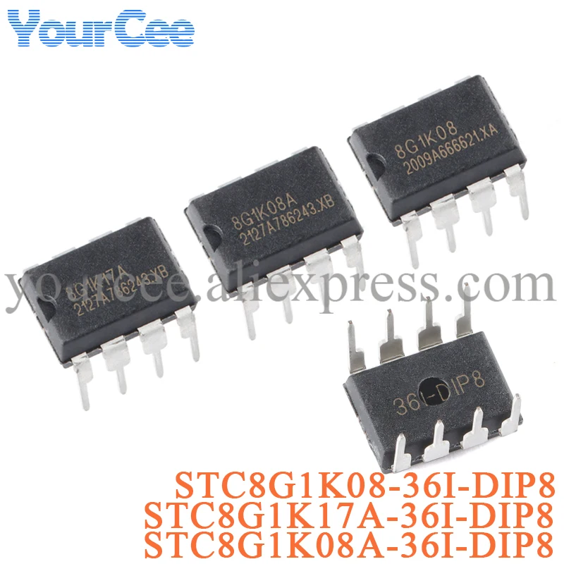 10Pcs-STC8G1K17A-STC8G1K08A-STC8G1K08-36I-DIP8-Enkele-Chip-Ic ...