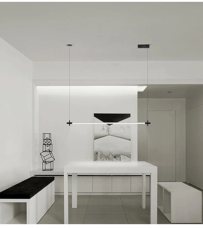 Minimalist LED Bar Pendant Lights for Dining Room and Kitchen – Lumulox