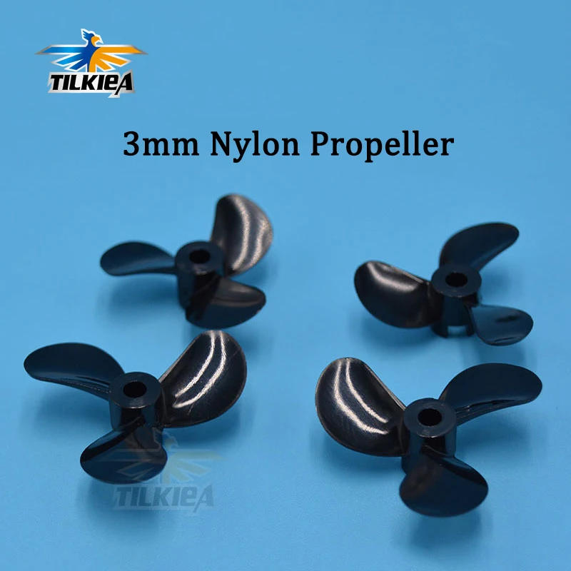 D28mm / 32mm Three Blades Paddle Nylon Boat Propeller Positive ...