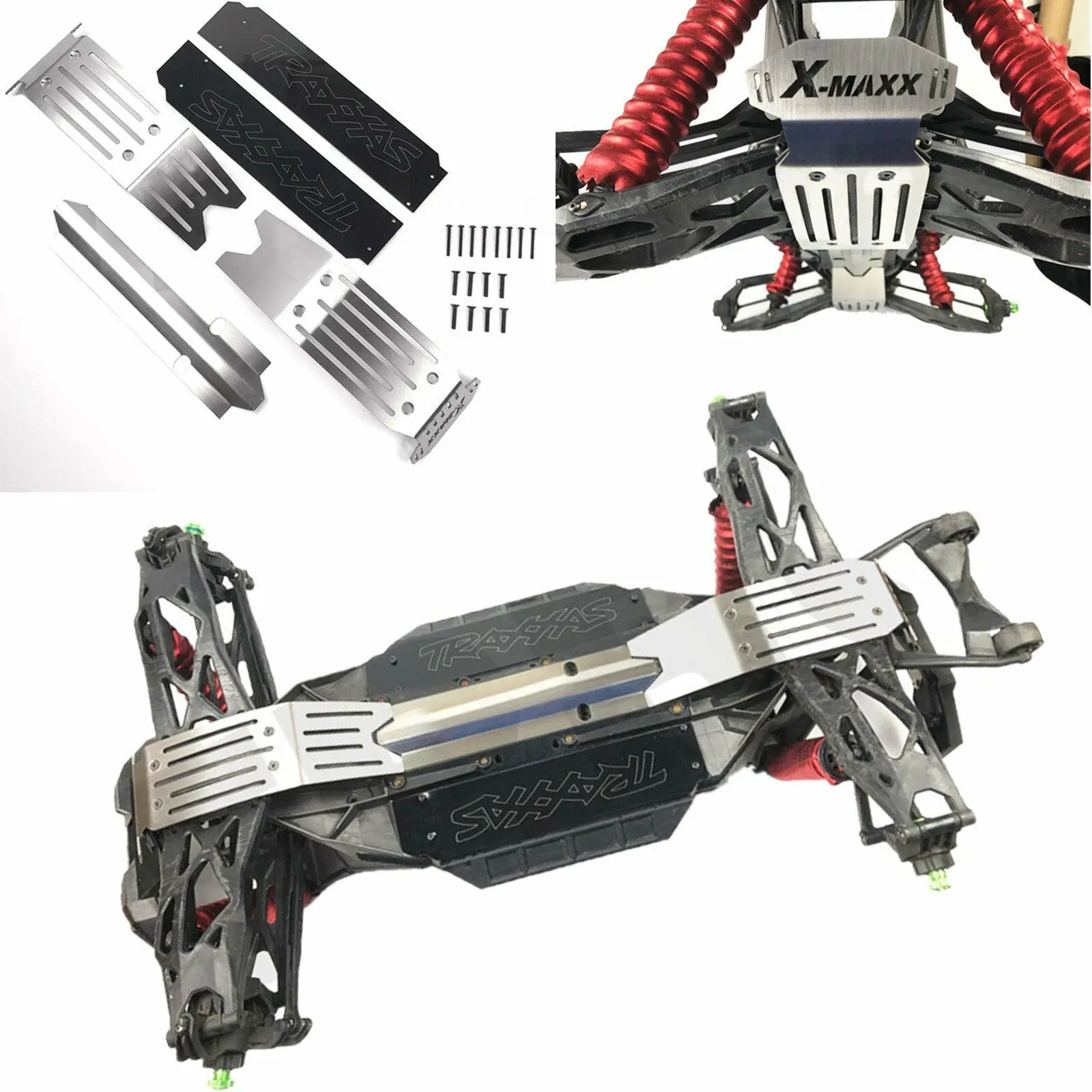 Placa de deslizamiento de protección de chasis para TRAXXAS x maxx ...