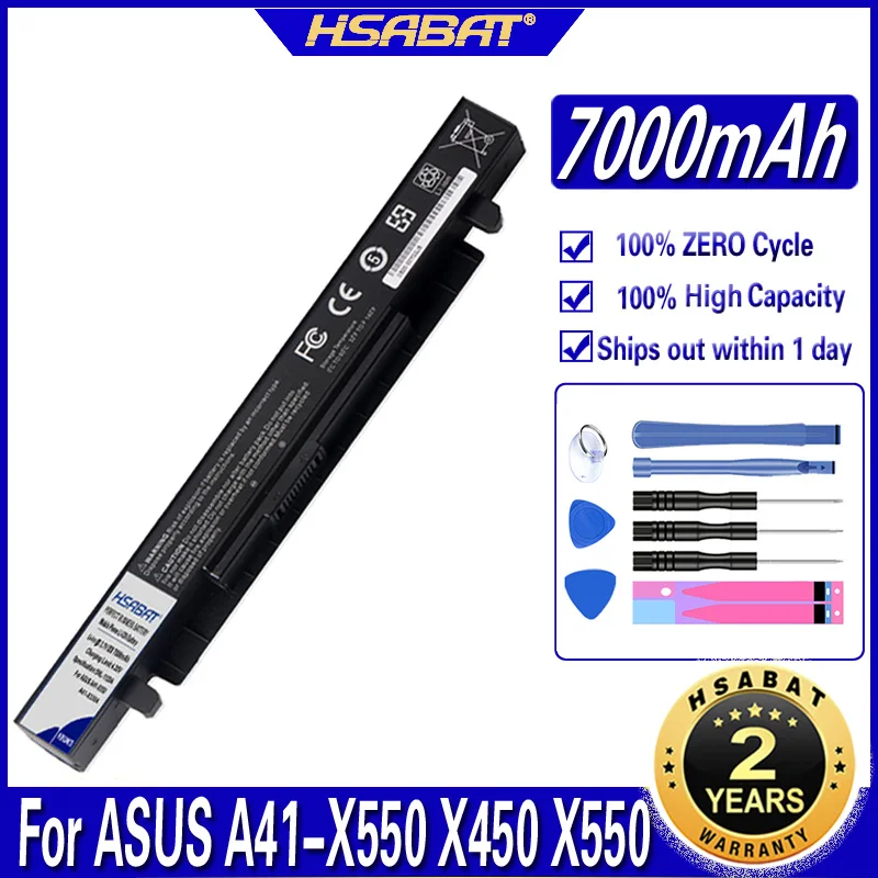 X550-7000mAh-Battery-for-Asus-A41-X550-A41-X550A-A450-A550-F450-F550 ...