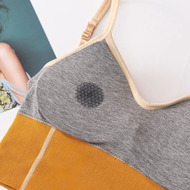 Fashion Sexy U-shaped Tops with Naked Back Bralette without Wire ...