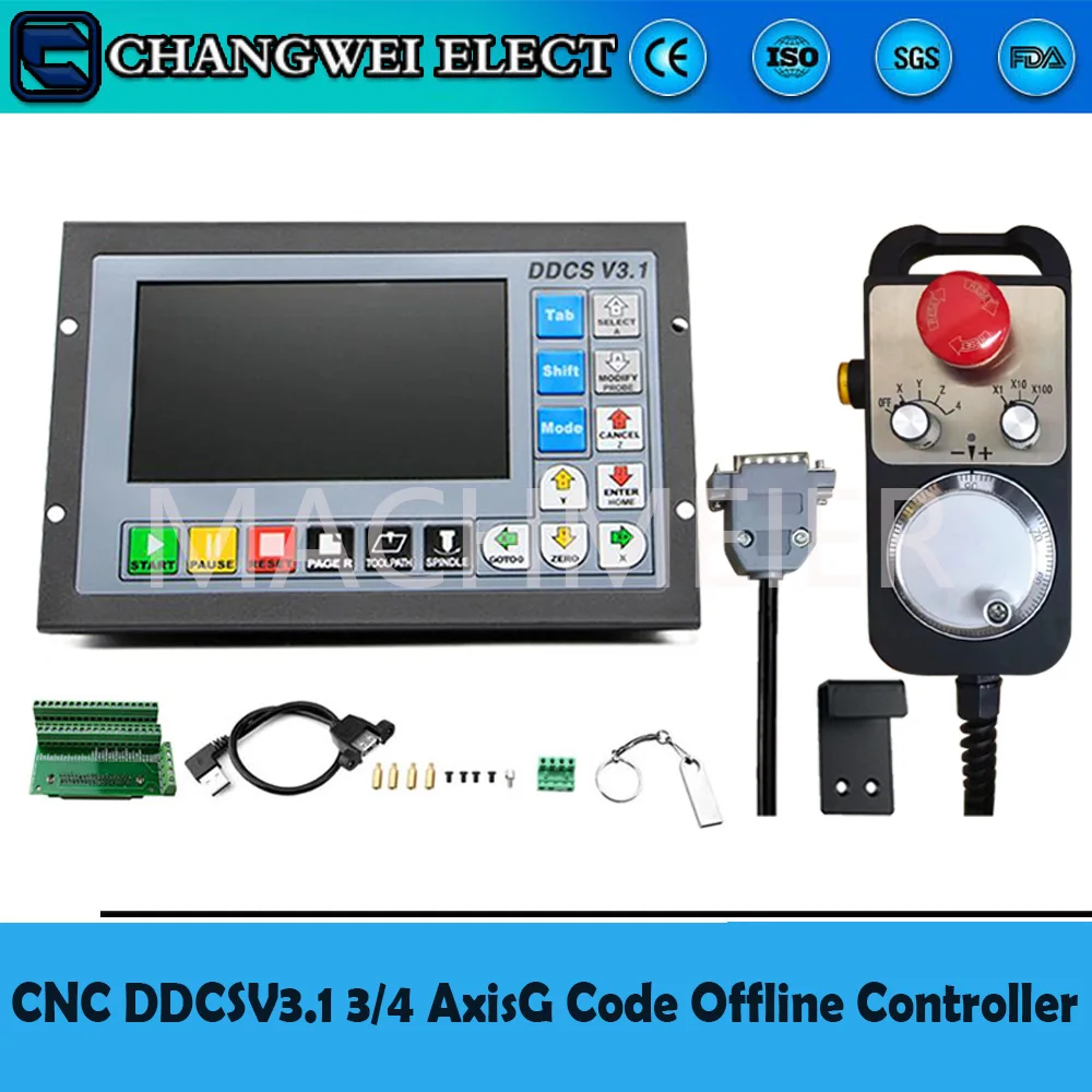 CNC-DDCSV3-1-3-4-Axis-G-Code-Offline-Controller-For-Engraving-Milling ...