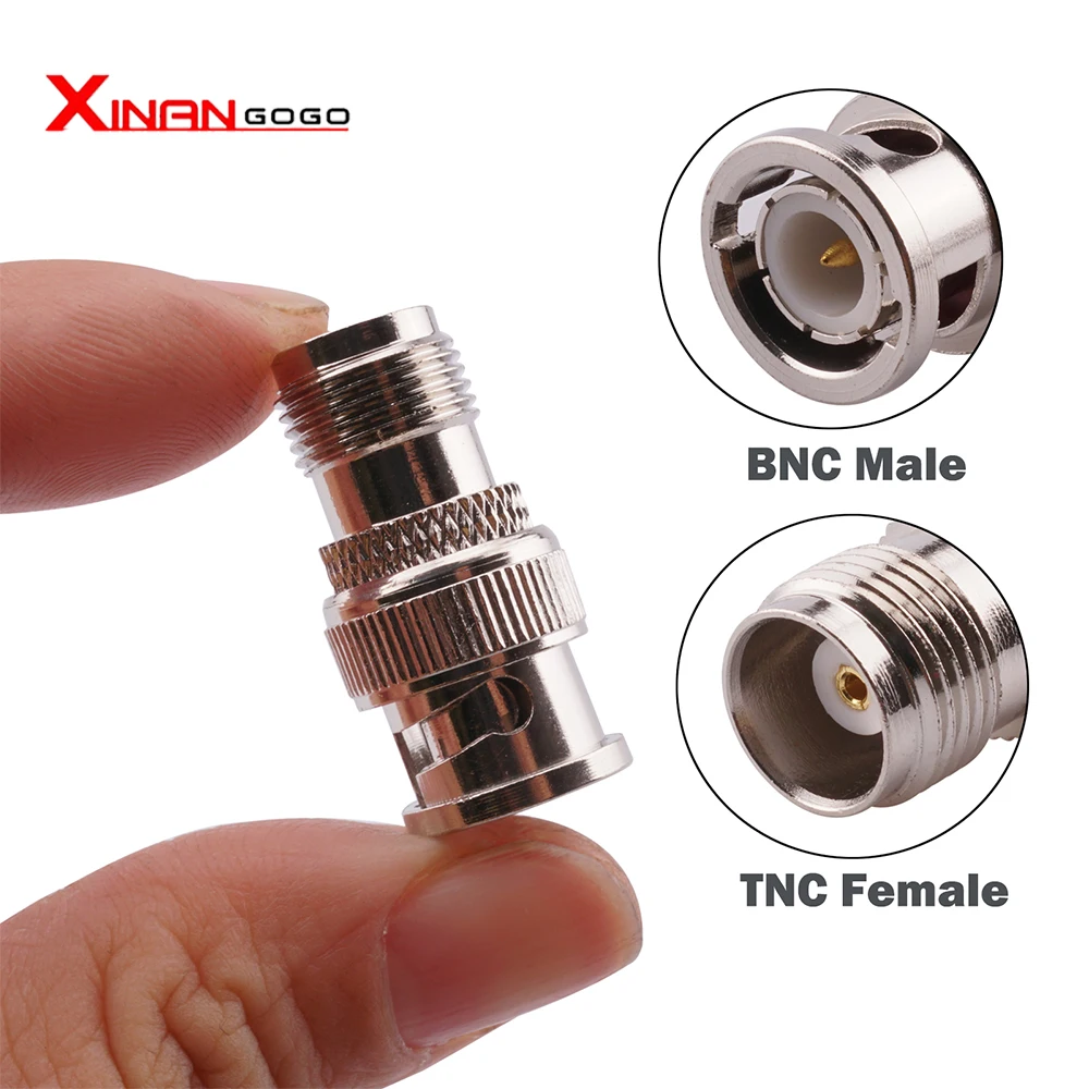RF Coaxial Adapter BNC Male to TNC Female Connector