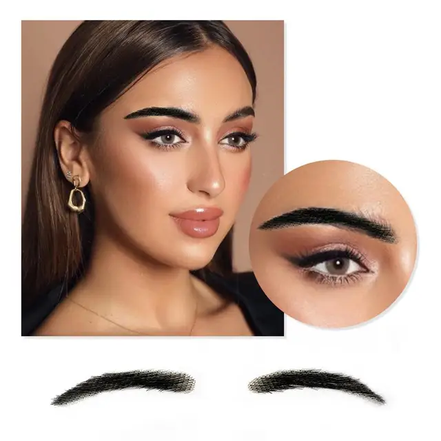 Thick Arched Eyebrows