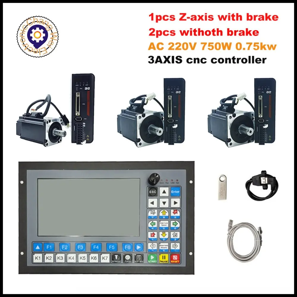 Controlador sin conexión CNC DDCSV3.1, DDCS EXPERT de actualización de 3 ejes, 1MHz, ATC, g code ...
