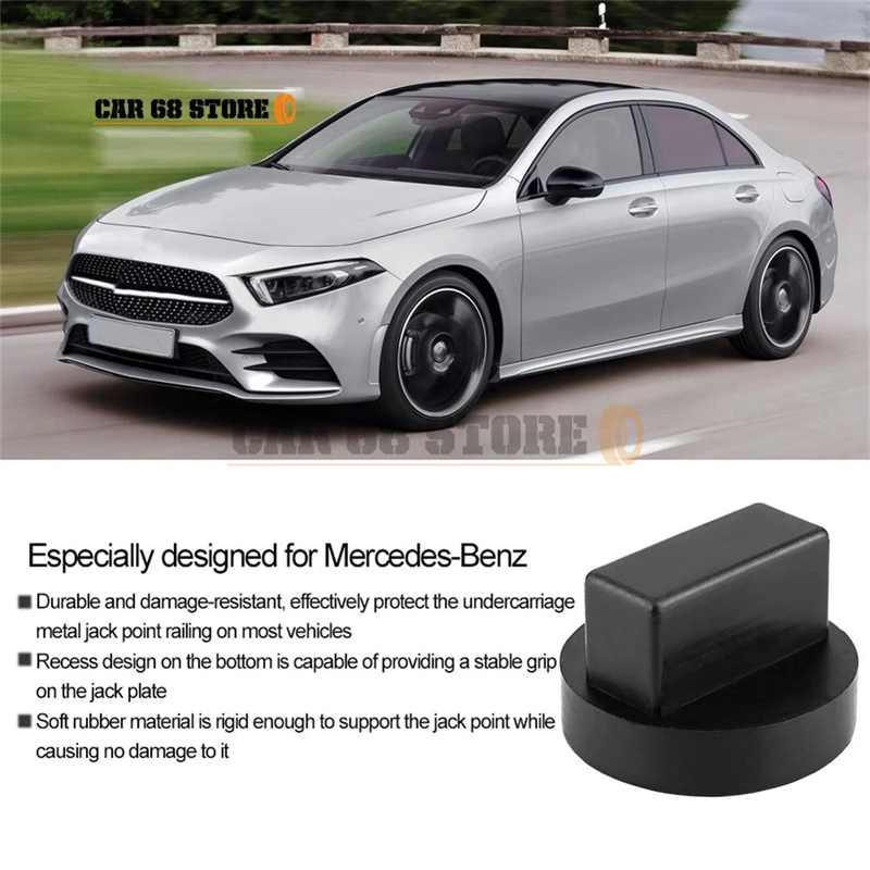 Car-Rubber-Jack-Pad-Auto-Repair-Tools-For-Mercedes-Benz-A-B-C-CLA-CLC ...