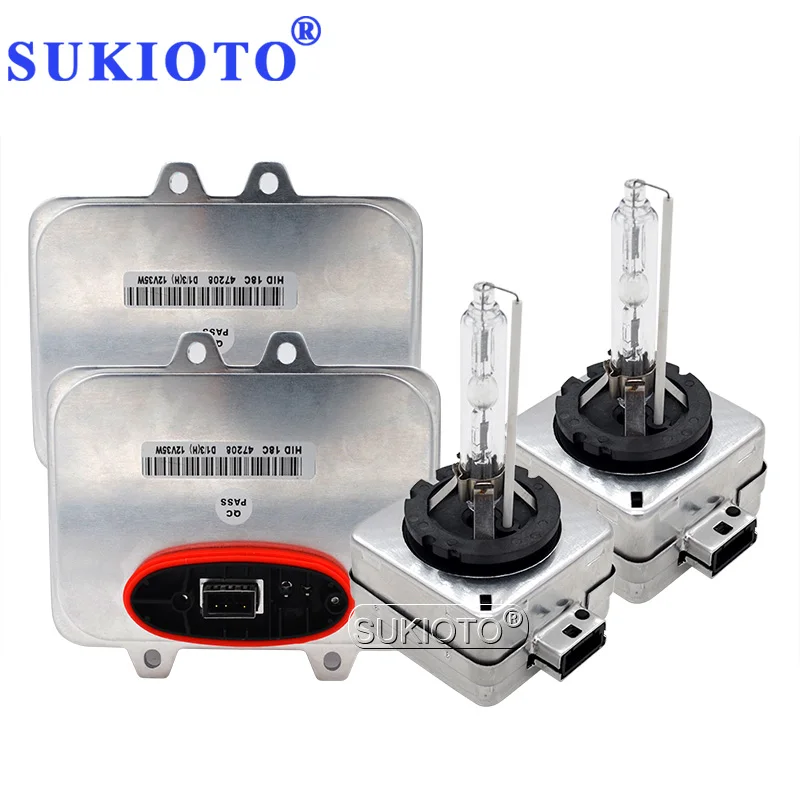 SUKIOTO 35W D1S 6000K Xenon HID Headlight Ballast Kit 5DV00900000 ...