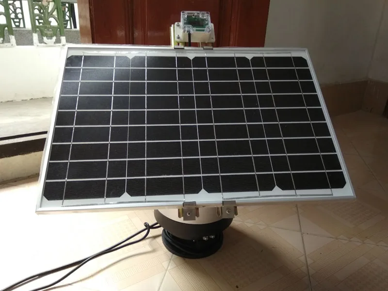 Small-Solar-Tracking-System-20w-Dual-Tracking-Platform-Automatic-Sun ...