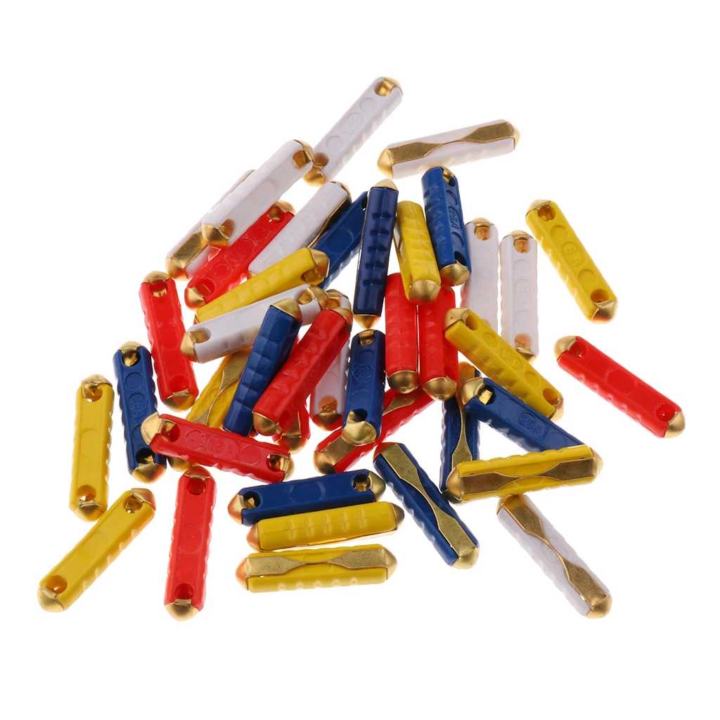 Good! 40 Pieces Universal 6x25mm Automotive Car GBC Copper Bullet Fuse ...