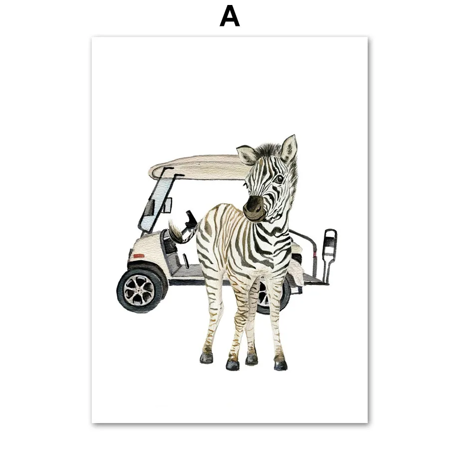 Zebra Riding A Giraffe