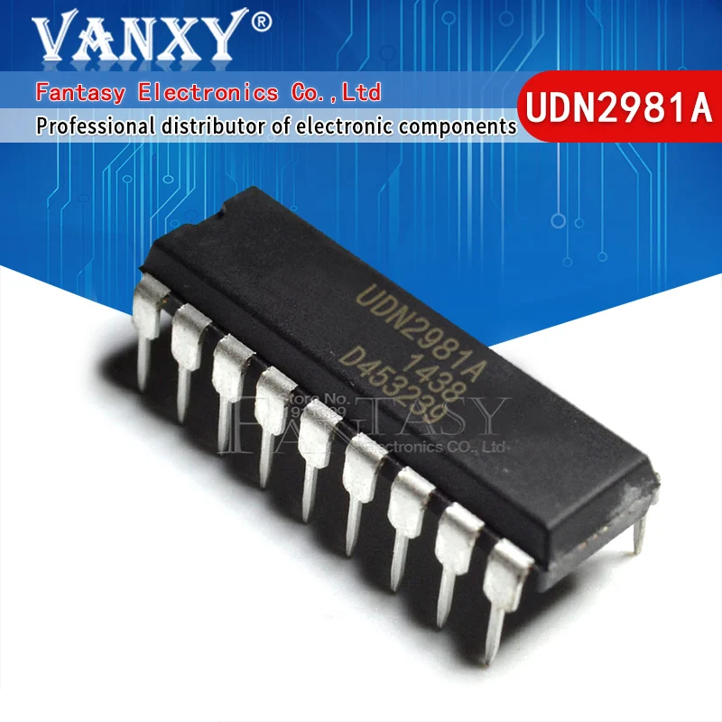5pcs Udn2981a Dip-18 Udn2981 Dip18 Udn2981at Dip Udn2981lw Udn2981l Sop ...