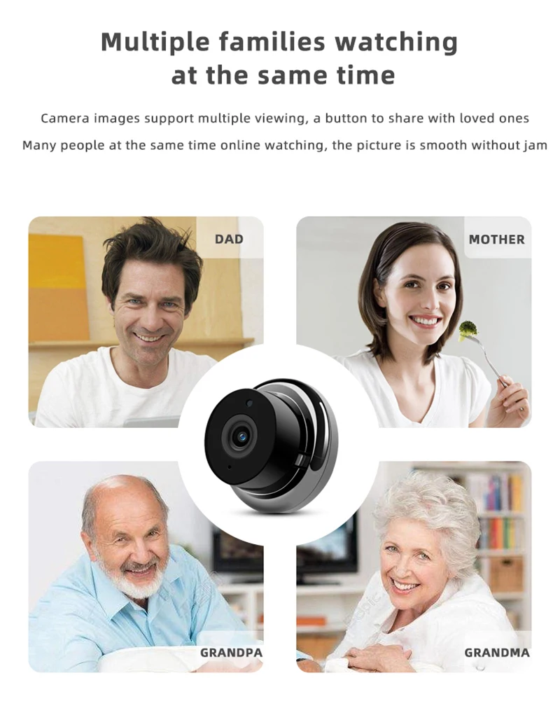 Best 1080P Wireless Mini WiFi Camera IP Home Security camera - ALSUPERSALES