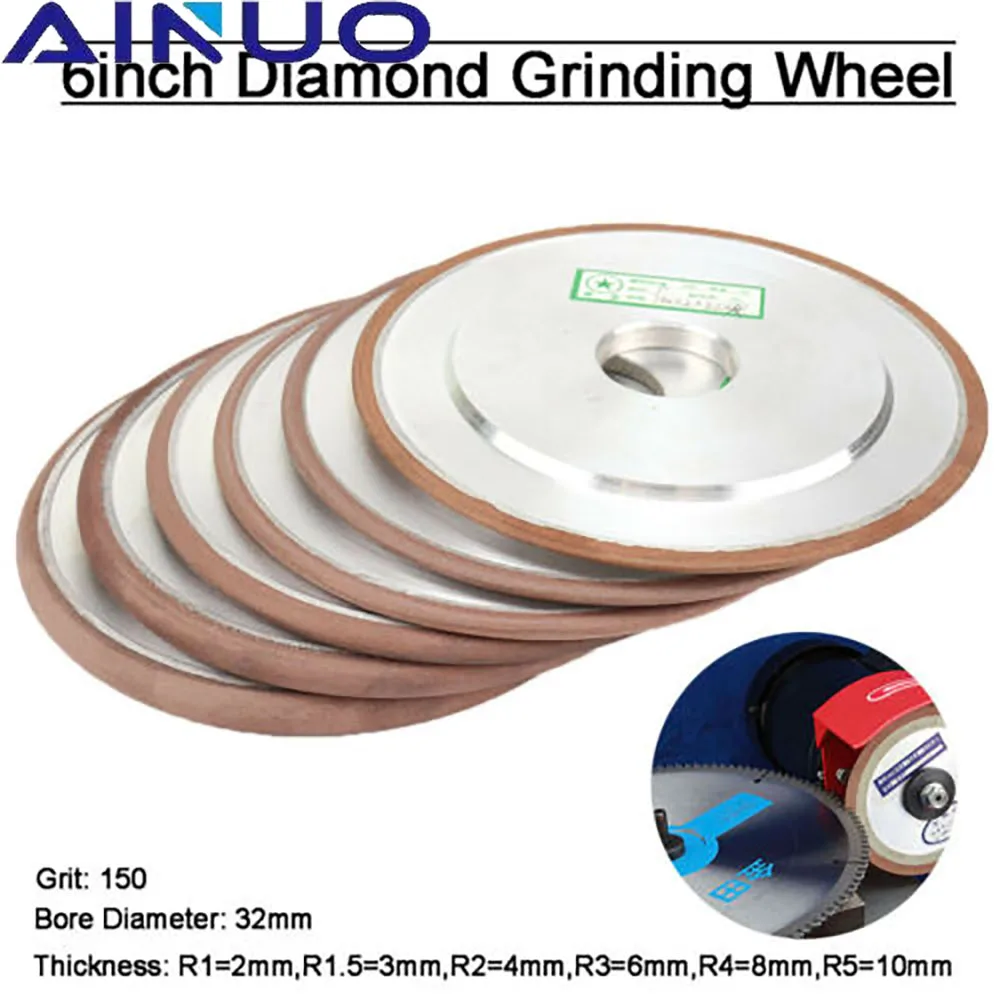 150mm-Diamond-Grinding-Wheel-6-Circular-Edge-Diamond-Disc-Metal ...