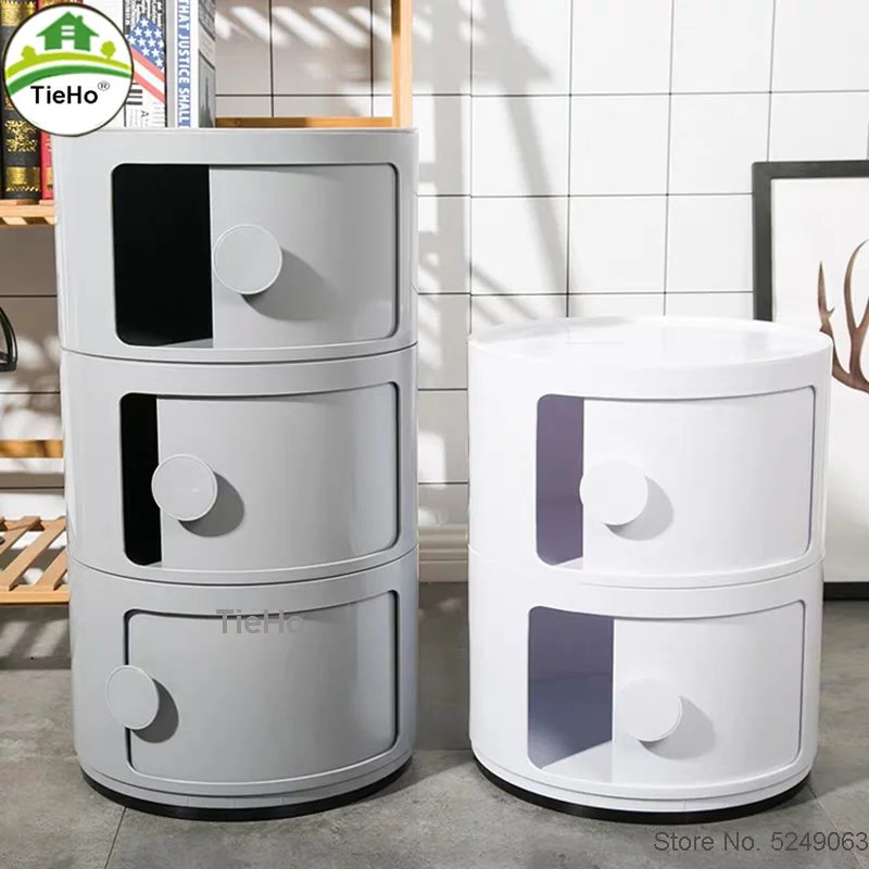 TieHo-Plastic-Bedside-Table-Coffee-Table-Modern-Bedroom-Corner-Cabinet ...