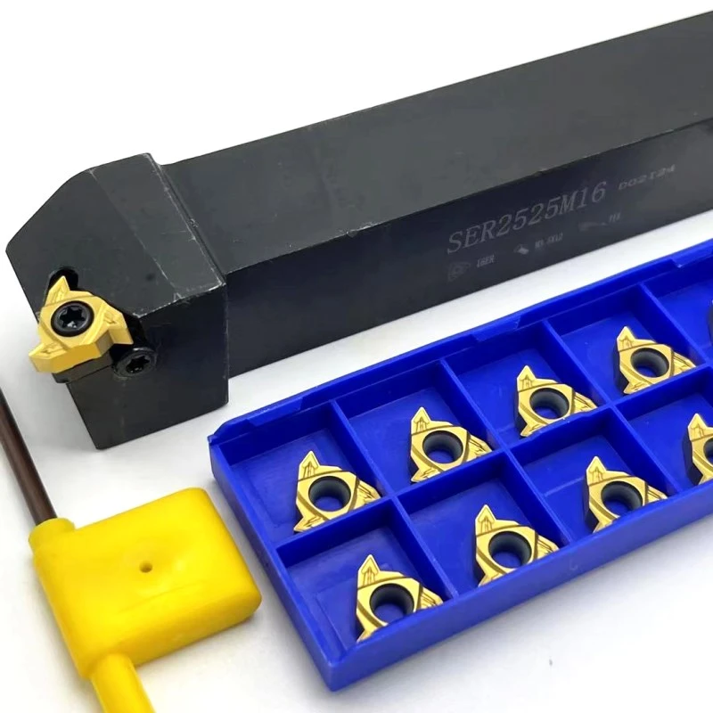 SER1616H16 SER2020K16 SER2525M16 SER1212H16 external thread turning ...