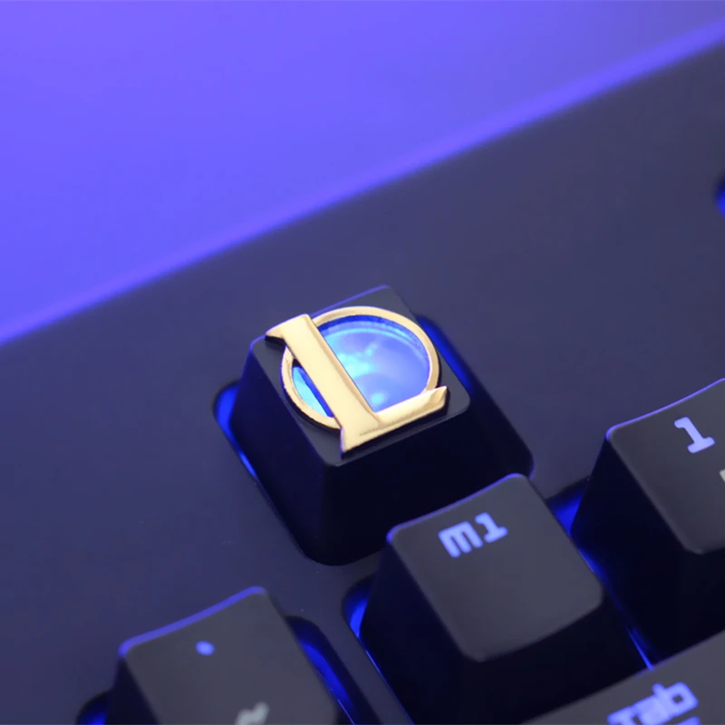 Cartoon Keycap Lol Game Surrounding Logo Personalized Metal Relief 3d ...