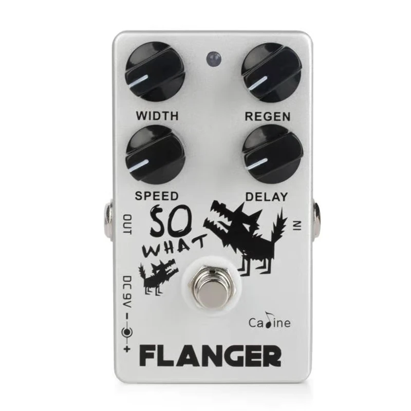 Caline-CP-66-So-What-Classic-Flanger-Guitar-Effect-Pedal-jet-flanger ...