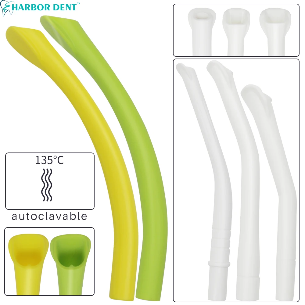 Dental-Autoclavable-Strong-Suction-Tips-Dentist-Duckbill-Evacuation ...