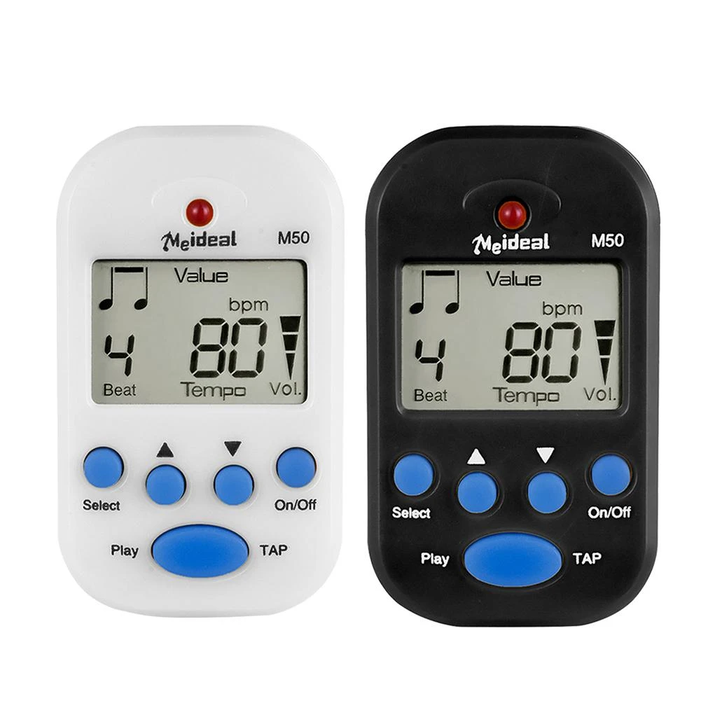Mini Lcd Digital Metronome Multifunctional Beat Tempo Tuner Metronome ...