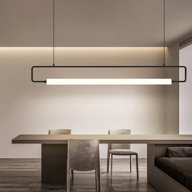 Modern-Long-Pendant-Lighting-For-Dinning-Room-Nordic-LED-Pendant-Lamp ...