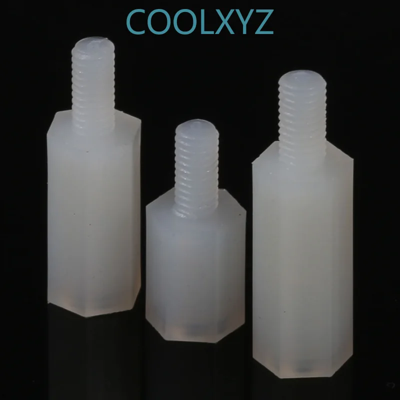 Manufacturer-directly-sells-white-hexagonal-nylon-column-single-head ...