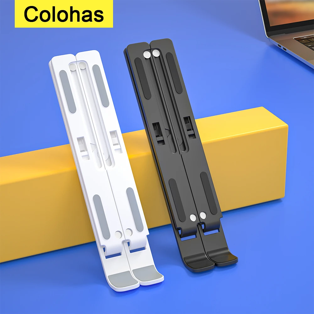 Foldable Laptop Stand Base Desktop Holder For Macbook Portable PC ...