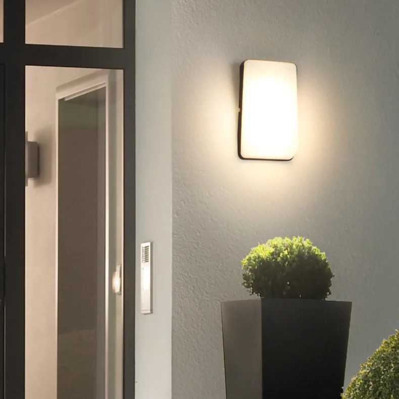 Outdoor Wall Light 10W Waterproof Terrace Lamp Garden Exterior Corridor ...