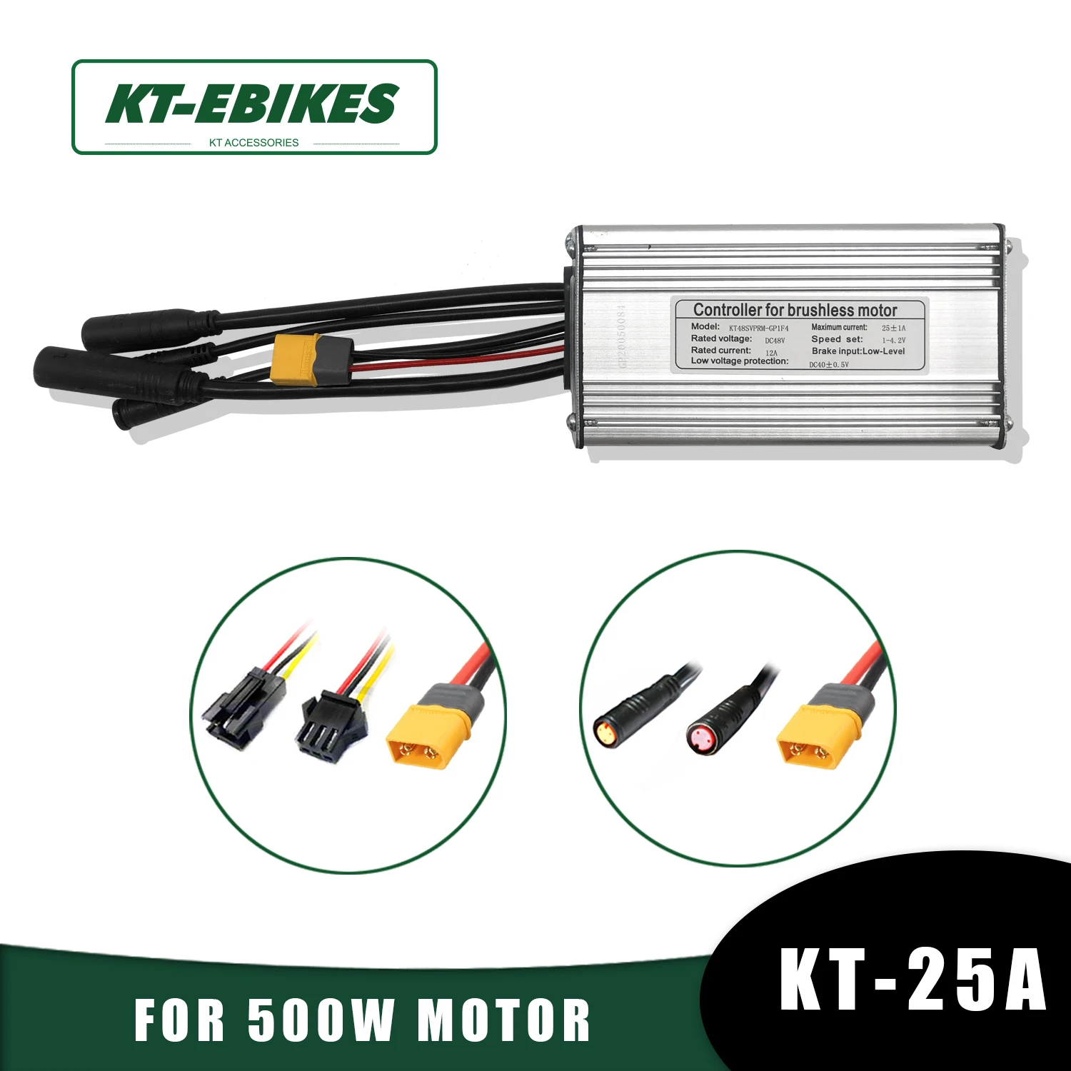 KT-Ebike-Controller-48V-25A-500W-750W-Waterproof-Brushless-Light-ebike-Kunteng-kt-LCD-Controller ...